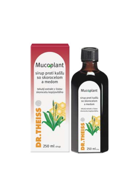 Dr. Theiss Mucoplant Skorocelový sirup 250ml | lekáreň MAGISTER.sk