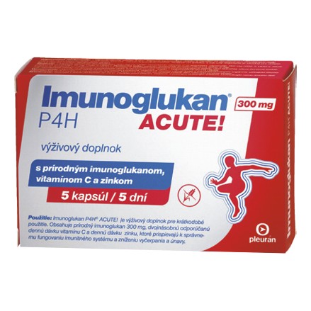 Imunoglukan P4H ACUTE! 5kps | internetová lekáreň MAGISTER.sk