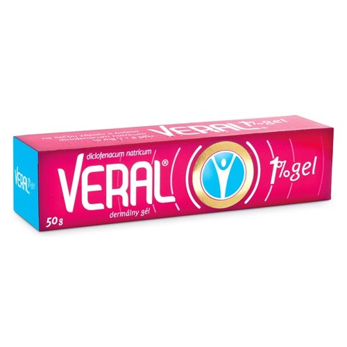 Veral 1% gel, dermálny gél 50g | internetová lekáreň MAGISTER.sk