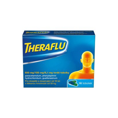 Theraflu 16cps | internetová lekáreň MAGISTER.sk
