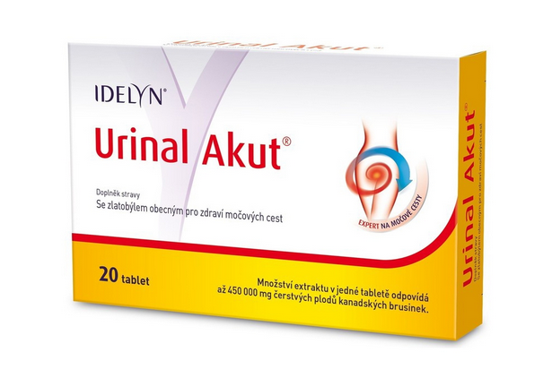 Urinal Akut FORTE so zlatobyľou 20tbl | internetová lekáreň MAGISTER.sk