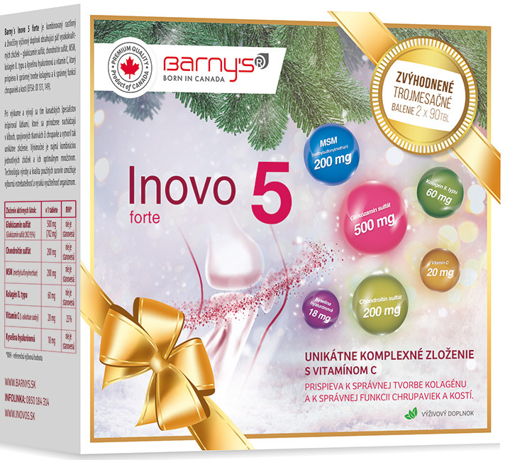 Barny´s Inovo Forte 5 zvýhodnené balenie 2x90 tabliet | internetová ...