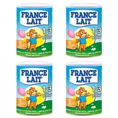 France Lait 1 až 3 mliečna výživa na podporu rastu 4x400g | internetová ...