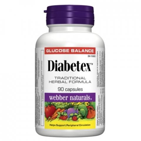 Webber Naturals Diabetex pre diabetikov 120cps | internetová lekáreň ...