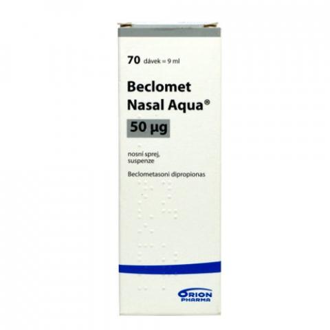Beclomet Nasal Aqua 50ug | internetová lekáreň MAGISTER.sk
